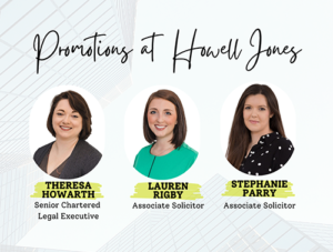 Promotions at Howell Jones - Howell Jones